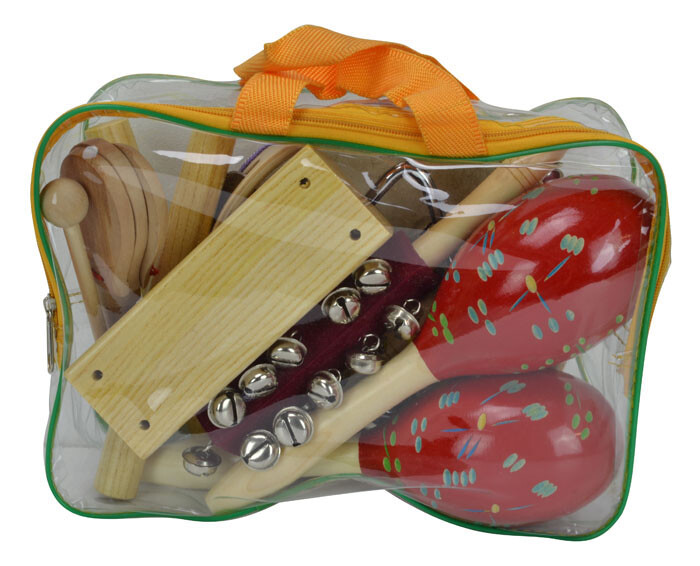 Percussion Instrument Set with 9 Quality Assorted Percussion ...