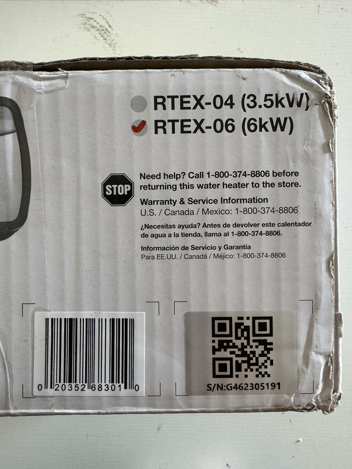 Rheem RTEX-06 240V Tankless Electric Water Heater for sale online | eBay