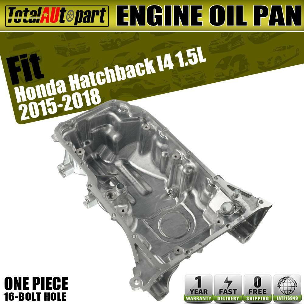 Engine Oil Pan for Honda Fit 2015-2018 L4 1.5L Hatchback HOP34A 11200 ...