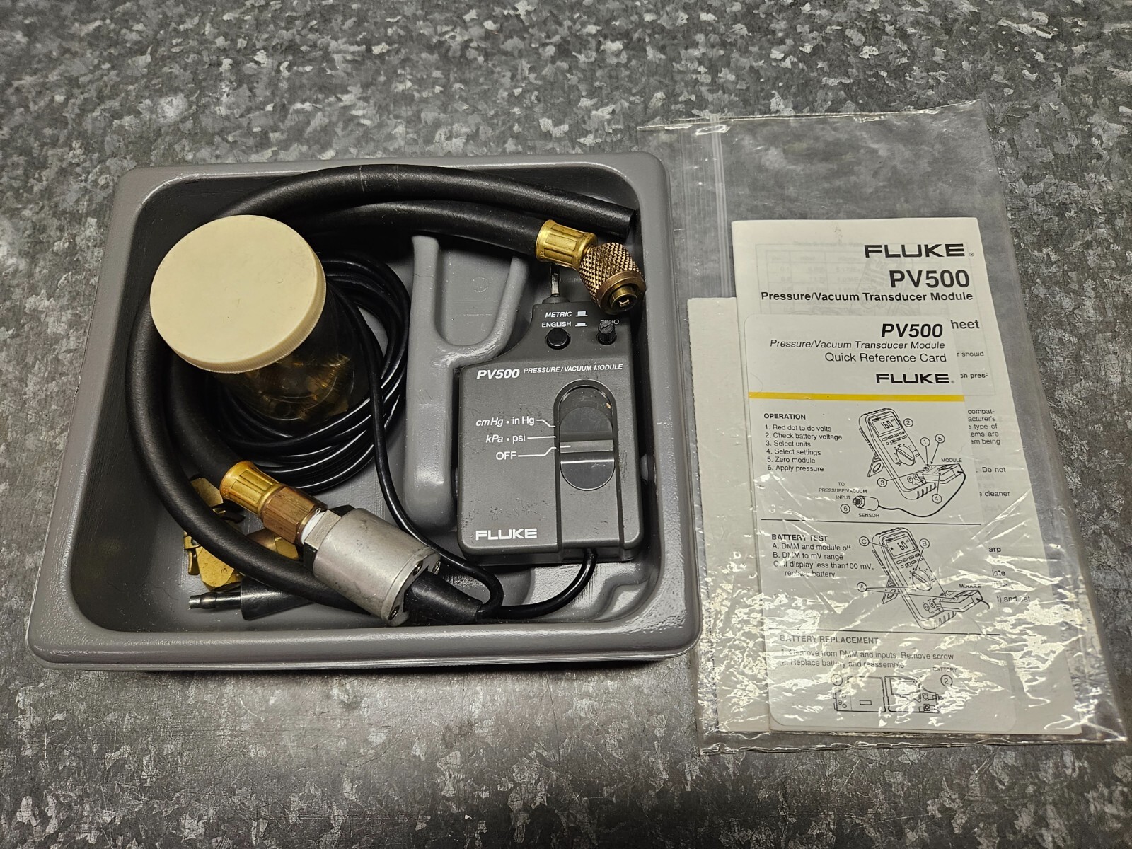 Fluke PV500 Vacuum Pressure Module for sale online | eBay