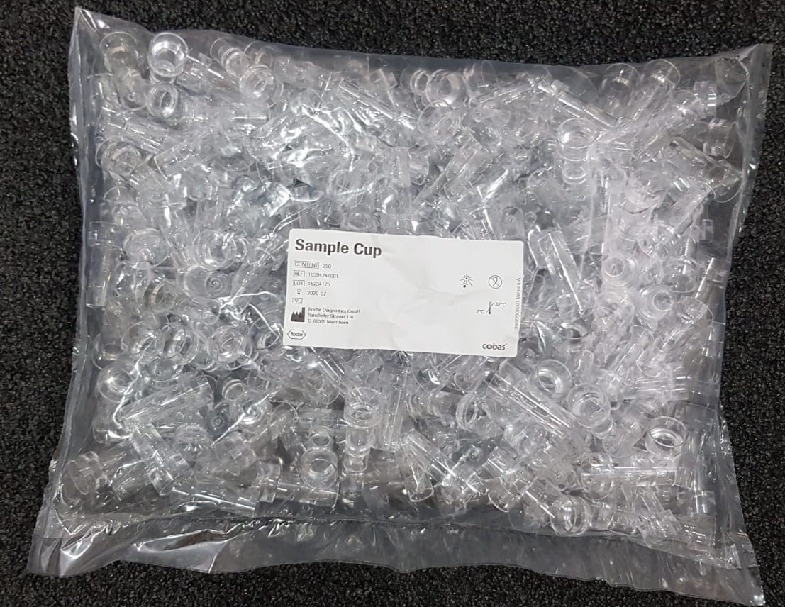 (750)roche 10394246001 Cobas 3ml Sample Cups - Hitachi Analyzers ...