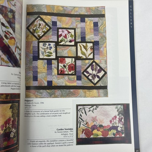 From a Quilter's Garden : A Fresh Crop of Applique Designs by Gabrielle ...