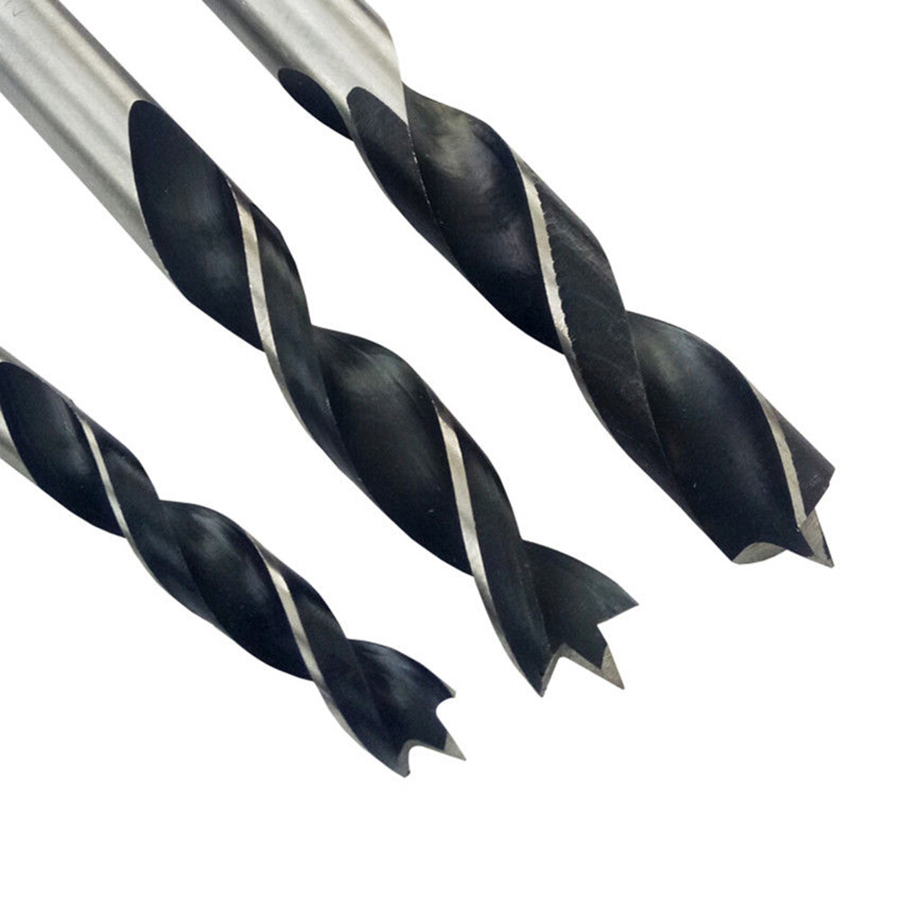 Brad Point Wood Drill Bits Set 3 - 30mm Lip & Spur Auger Drills for ...