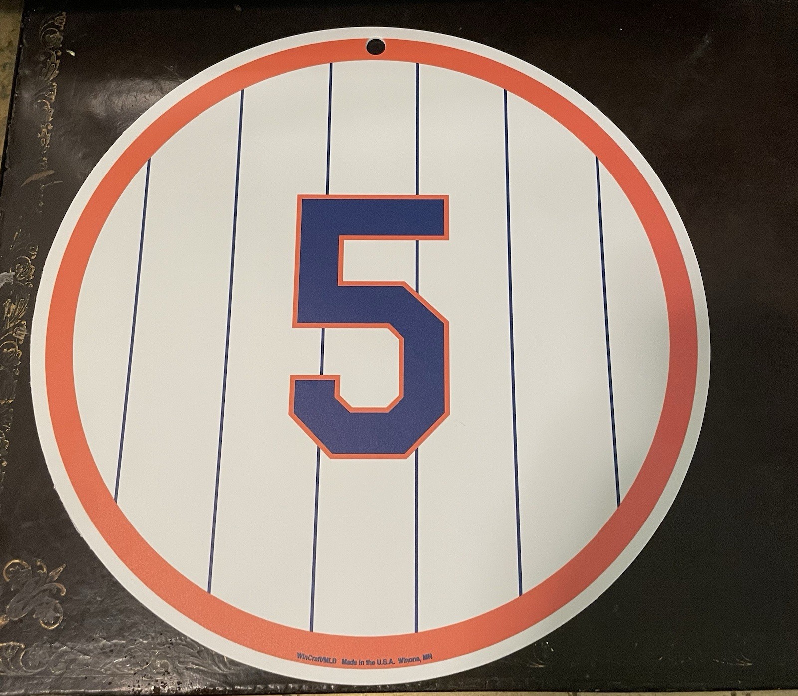 David Wright New York Mets Citi Field Retired Number Sign # 5 | eBay