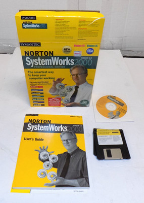 Norton SystemWorks 2000 Pro Edition Win 95 98 Version 3.0 Complete ...