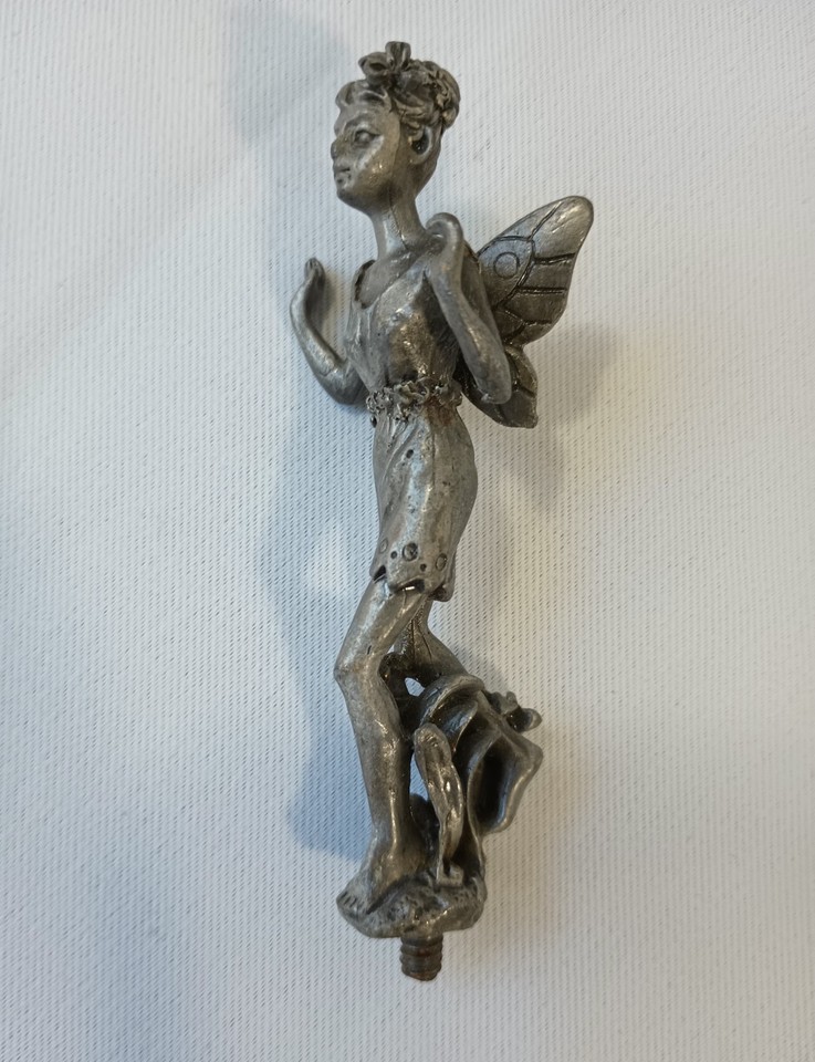 Tinkerbell Fantasy Mystical Fairy Nymph Winged Heavy Metal Figure ...