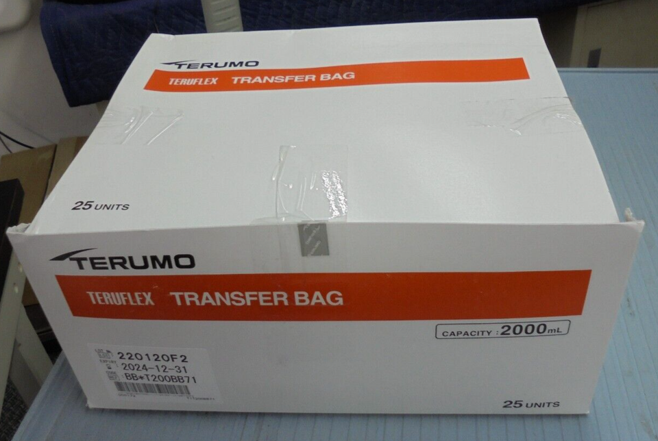 Terumo BB*T200BB71 Teruflex Transfer Bag 2000ml 25 Units | eBay