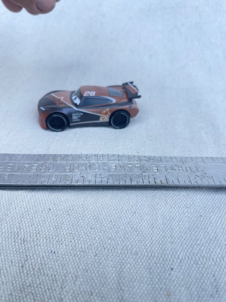 Disney Pixar Cars - 1:55 SCALE *PLASTIC* APPLE RACER NEXT GEN JP. DRIVE ...