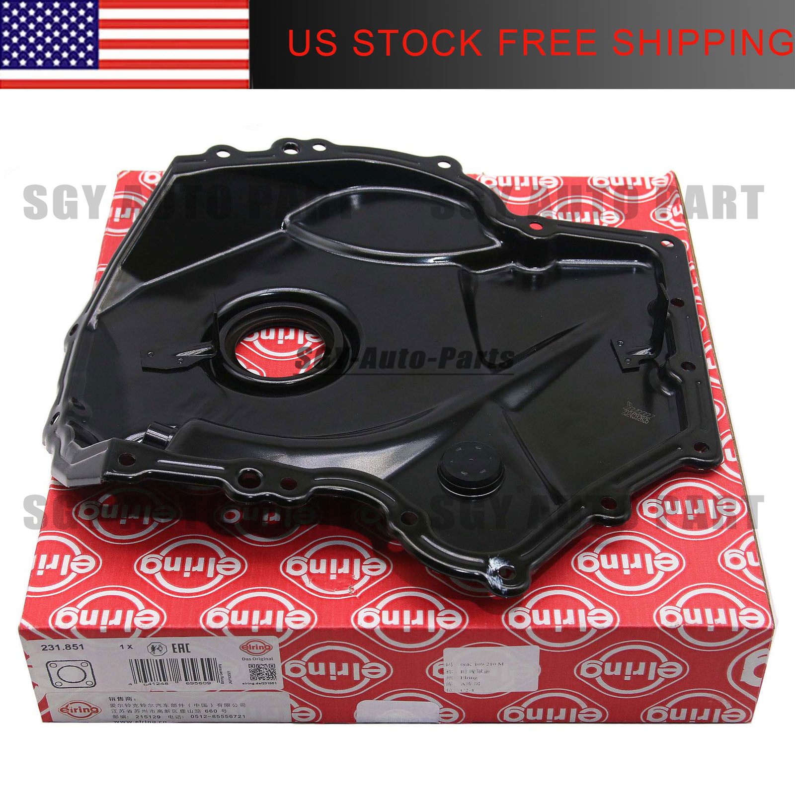 Engine Timing Cover & Crankshaft Oil Seal For VW GLI GTI Tiguan AUDI A3 ...