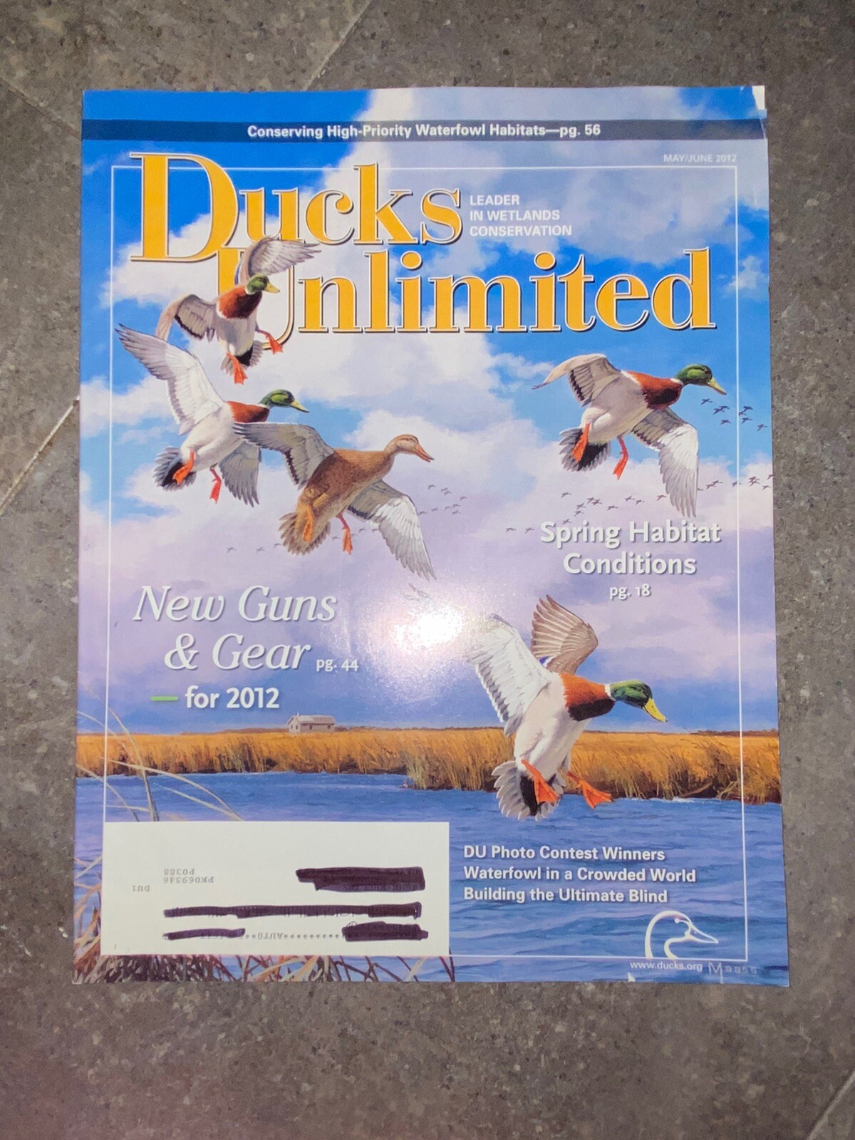 Ducks Unlimited Wetland Conservation Magazine May June 2012 New Gear | eBay