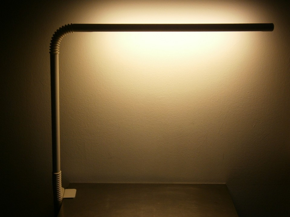 Lamp Architect Tube Neon Design 1970-80 Kema Keur Lighting Metal ...