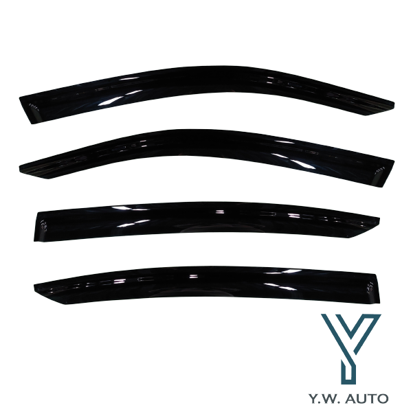 For BMW 1 Series E87 05-11 Window Visor Vent Sun Shield Rain Guard Door ...