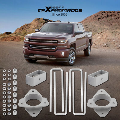 3" Front + 3" inch Rear Lift Kit For Chevy Silverado GMC Sierra 1500 ...