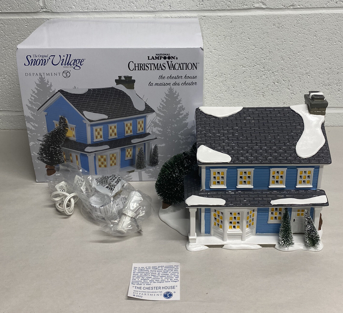 Department 56 Christmas Vacation Todd and Margo Chester House | eBay