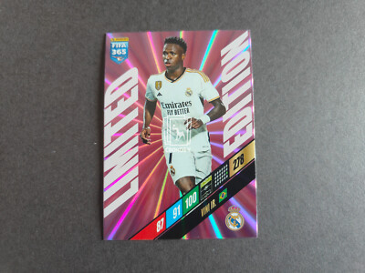 VINICIUS VINI JR. CARD LIMITED EDITION JUGON ADRENALYN XL FIFA 365 2023 ...