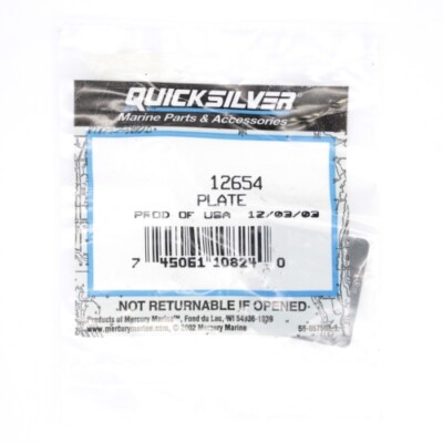 QuickSilver Plate Part Number - 12654 | eBay