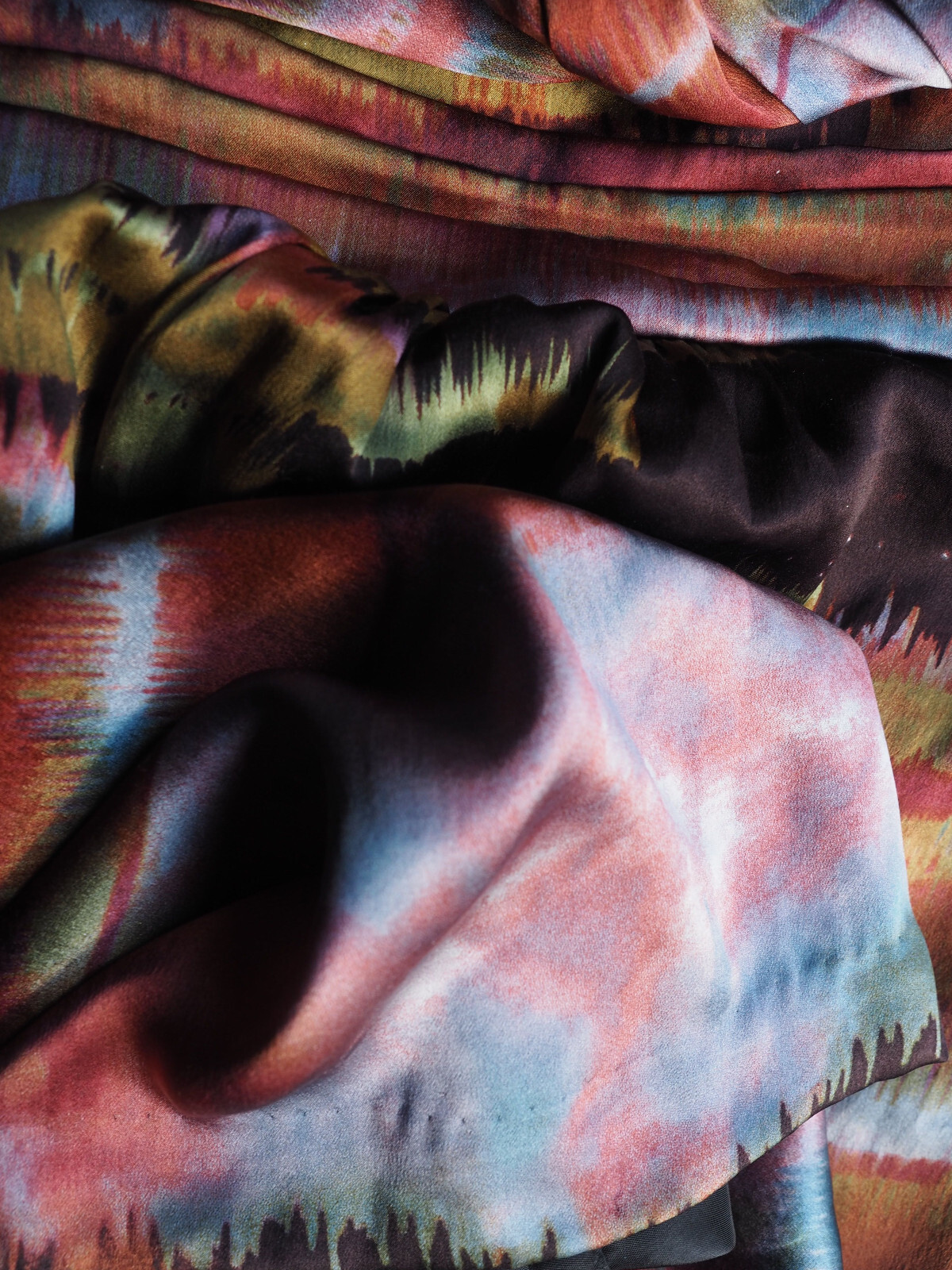 Plenty by Tracy Reese Silk Party Dress Lined Asymmetrical Colorful ...