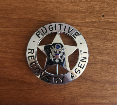 Fugitive Recovery Agent - Badge Film Prop | eBay