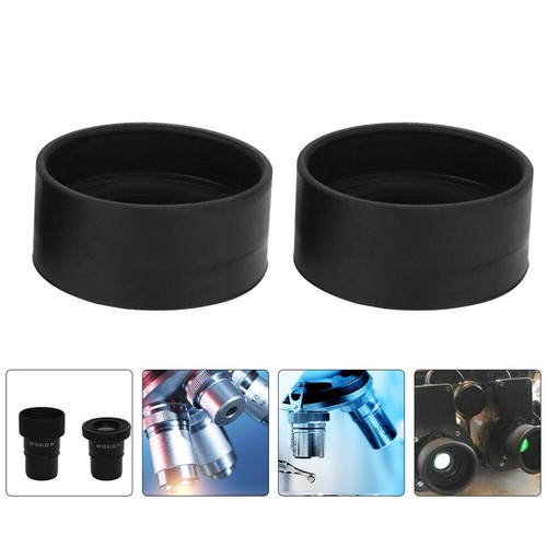 2 Pcs Cylinder Lens Cover Eyepiece Shield Microscope Accessories | eBay