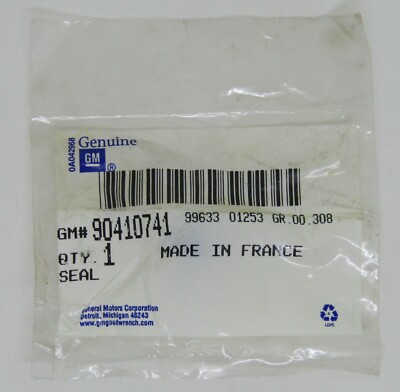 NEW GENUINE GM GENERAL MOTORS OEM SEAL PART NO. 90410741 | eBay