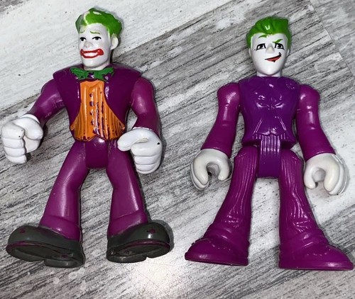 Imaginext Batman Playskool Lot Of 2 Joker Figures 3" | eBay