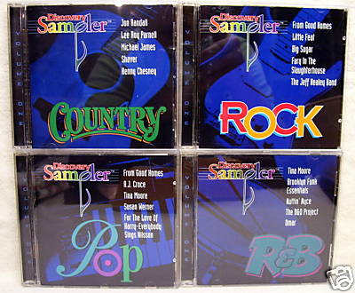Discovery Sampler Rock Pop R&B Country 4 CDS Vol 1 USED | eBay