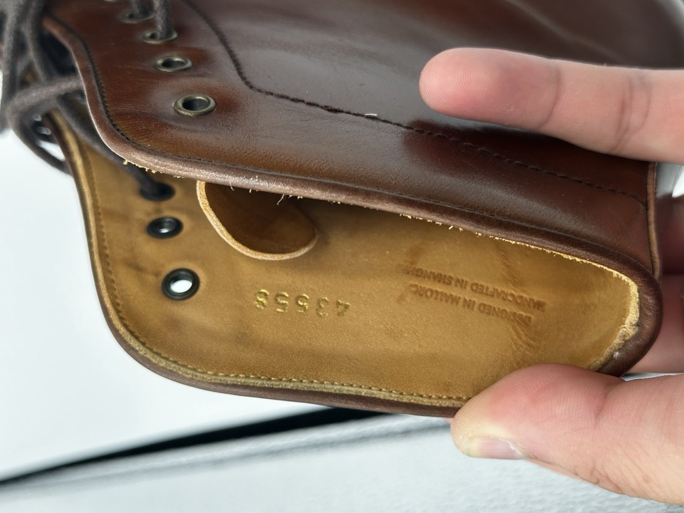 RARE Meermin | Norwegian Split Toe | Cognac Shell Cordovan | HOK Last ...