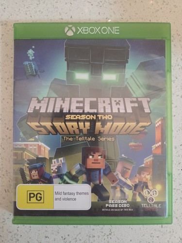 Minecraft Story Mode Season Two 2 Telltale Series Xbox One Game ( Clean ...