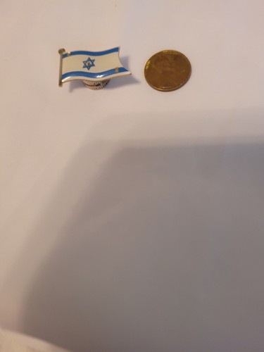 1 Israel Flag Lapel Pin Support Patriotic Tie Tack Jewish Enamel Badge ...