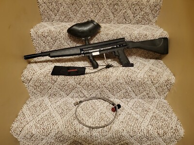 Tippmann 98 Custom Flatline Barrel Paintball Marker Planet Eclipse Dye ...