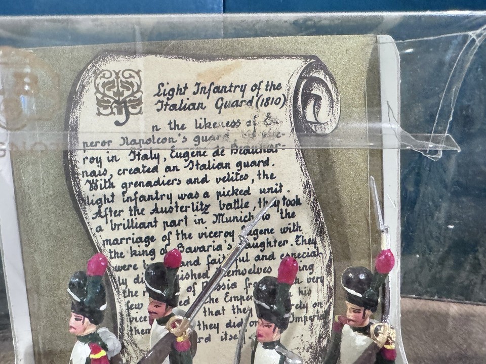 Cbg Mignot: Italian Light Infantry Grenadiers, c1810. Post War, c1970s ...