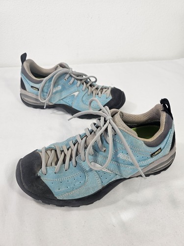 Asolo Mantra GTX Vibram Waterproof Approach Shoe Suede W/Superfeet ...