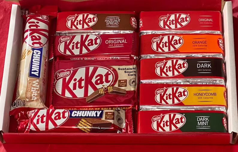 KitKat Personalised Sweet Chocolate Box Gift Hamper Birthday Present | eBay
