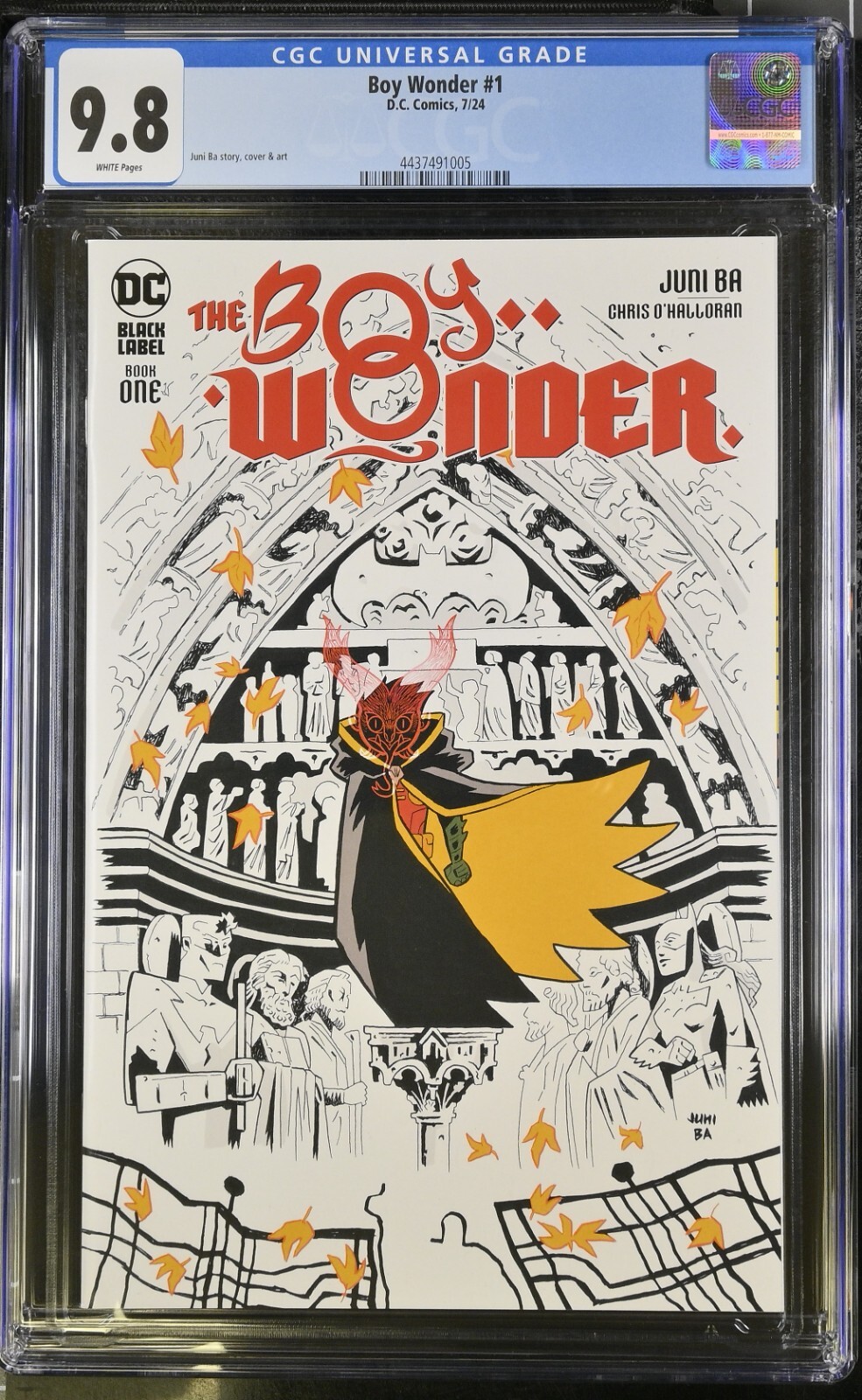 The Boy Wonder #1 CGC 9.8 Juni Ba Cover A New Robin Series DC Comics ...