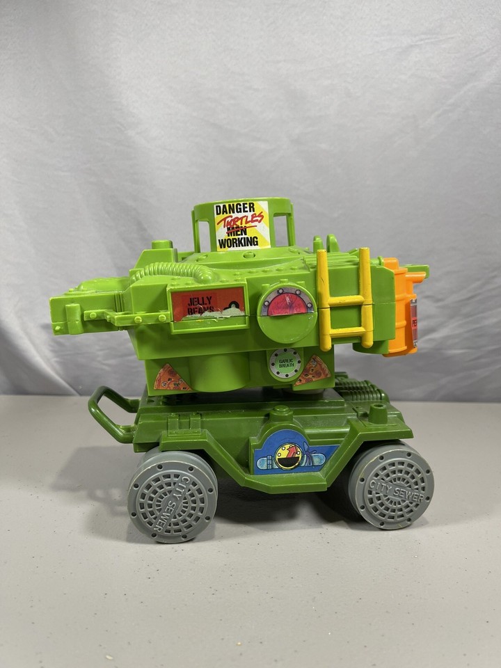 1989 TMNT Teenage Mutant Ninja Turtles Pizza Thrower Incomplete for ...