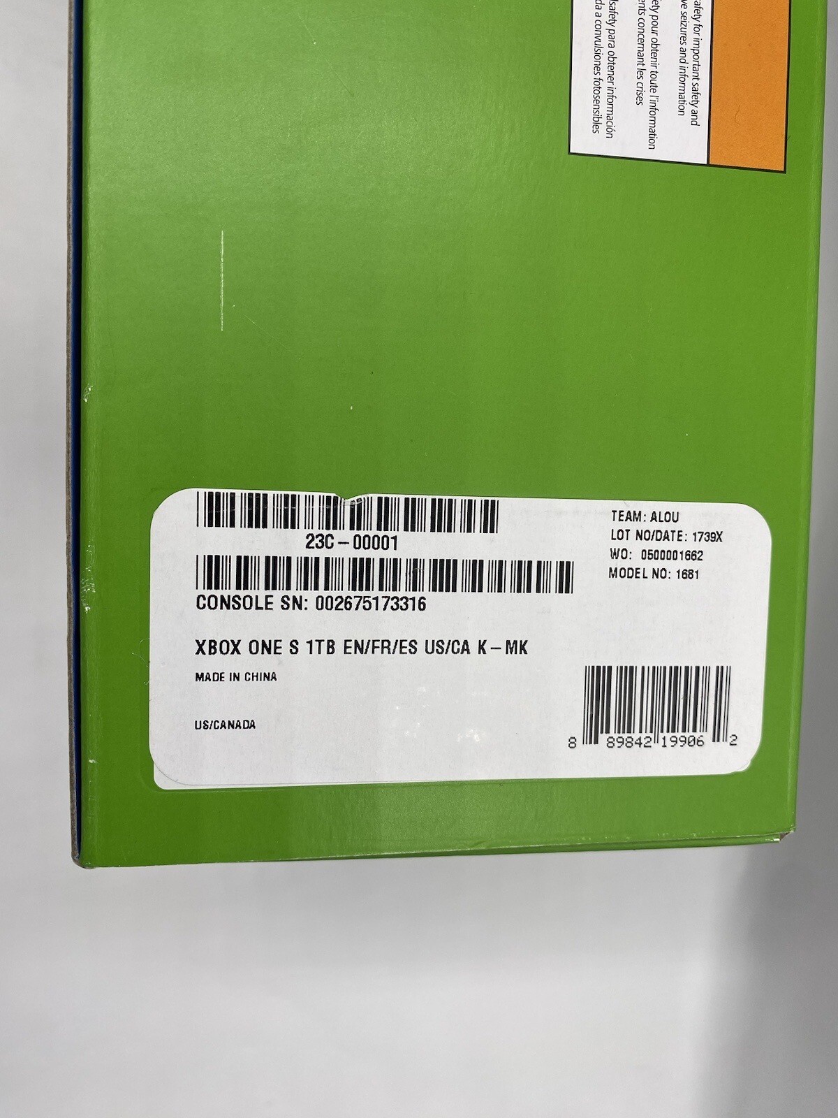 Microsoft Xbox One S Minecraft Limited Edition Bundle 1TB Green & Brown ...