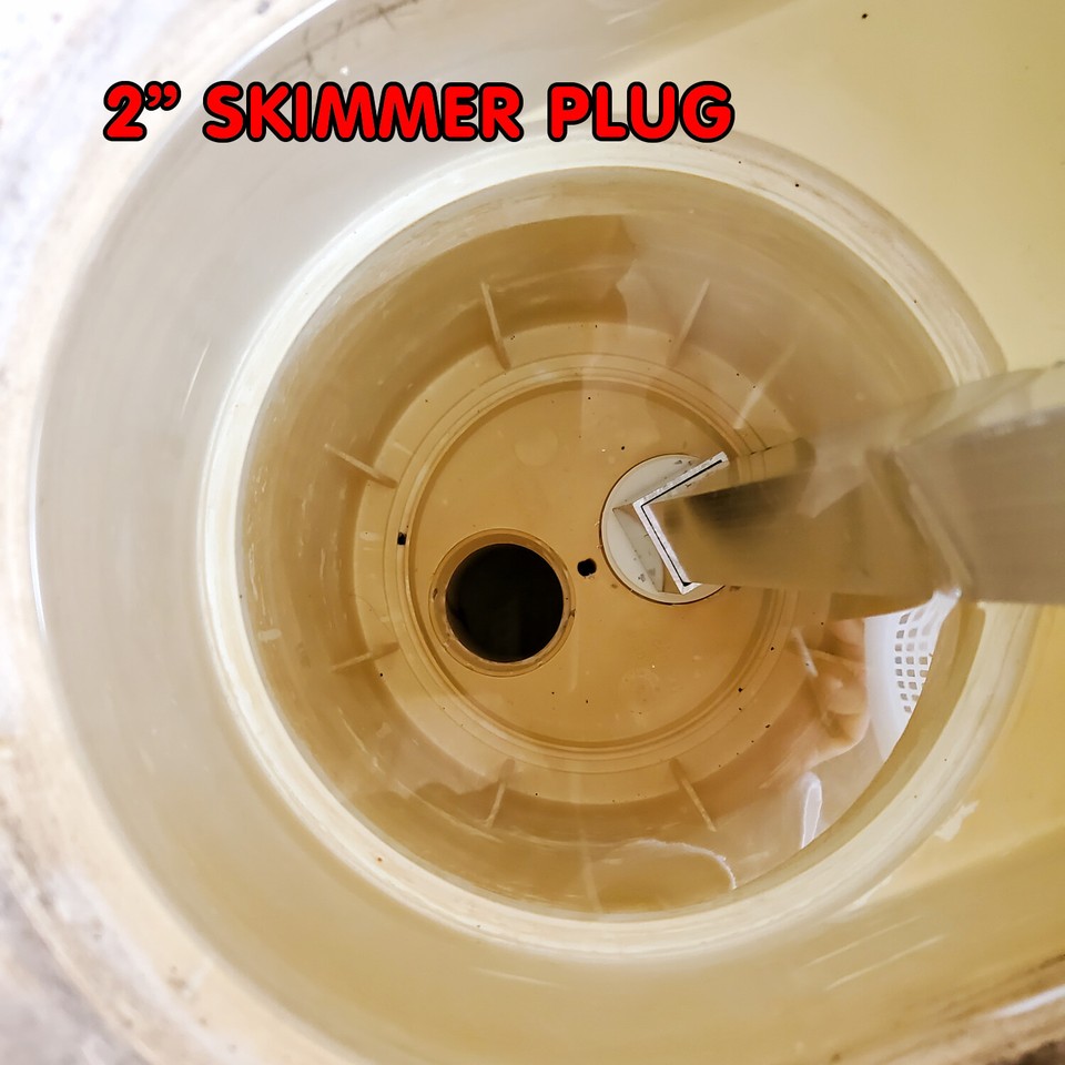 CLEAN OUT PLUG WRENCH 2" skimmer and bottom drain sewer plug remover 21 ...