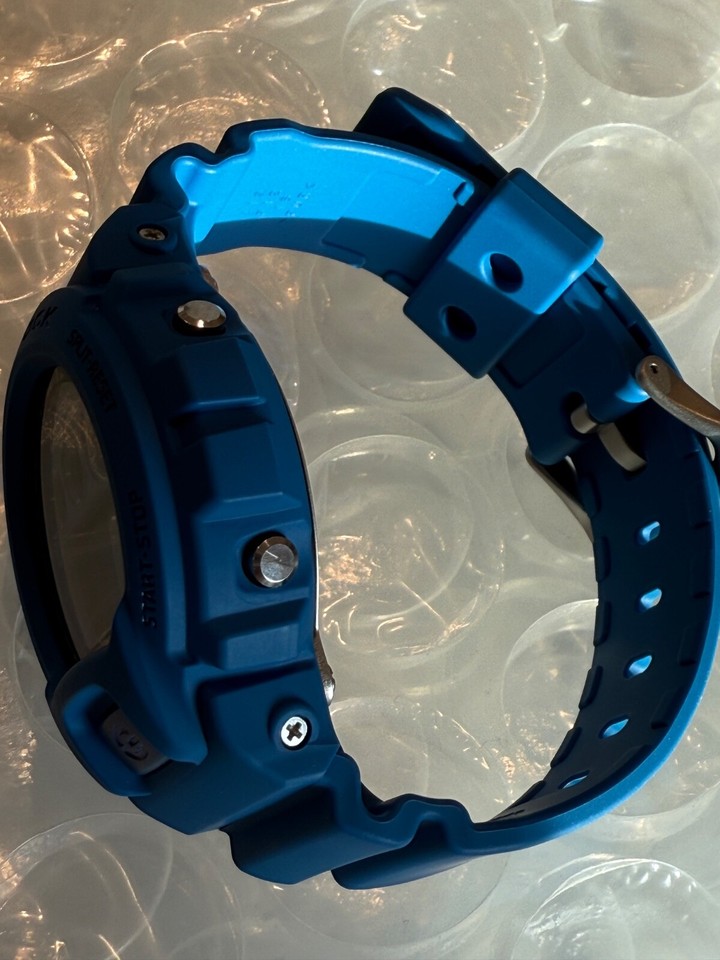 CASIO G-SHOCK DW-6900MM BLUE Crazy Colors smurf dw-6900mm2 mm4 limited ...