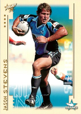 2003 CRONULLA SHARKS NRL Card JASON STEVENS | eBay