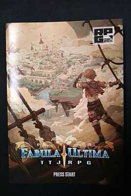Fabula Ultima TTJRPG Free RPG Day 2021 JRPG Roleplaying Game | eBay