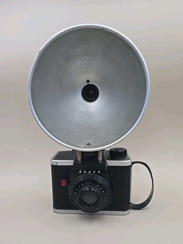 Vintage 1950s ANSCO Ready Flash Camera Untested With Bulb Flash Clip ...