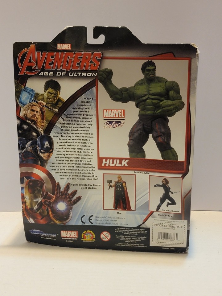Hulk Marvel Diamond Select Action Figure Ruffalo Avengers Ultron 2015 ...