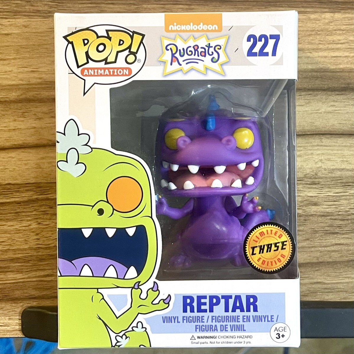 Reptar With Cereal Box Exclusive Collectible Figure Funko POP! Vinyl ...