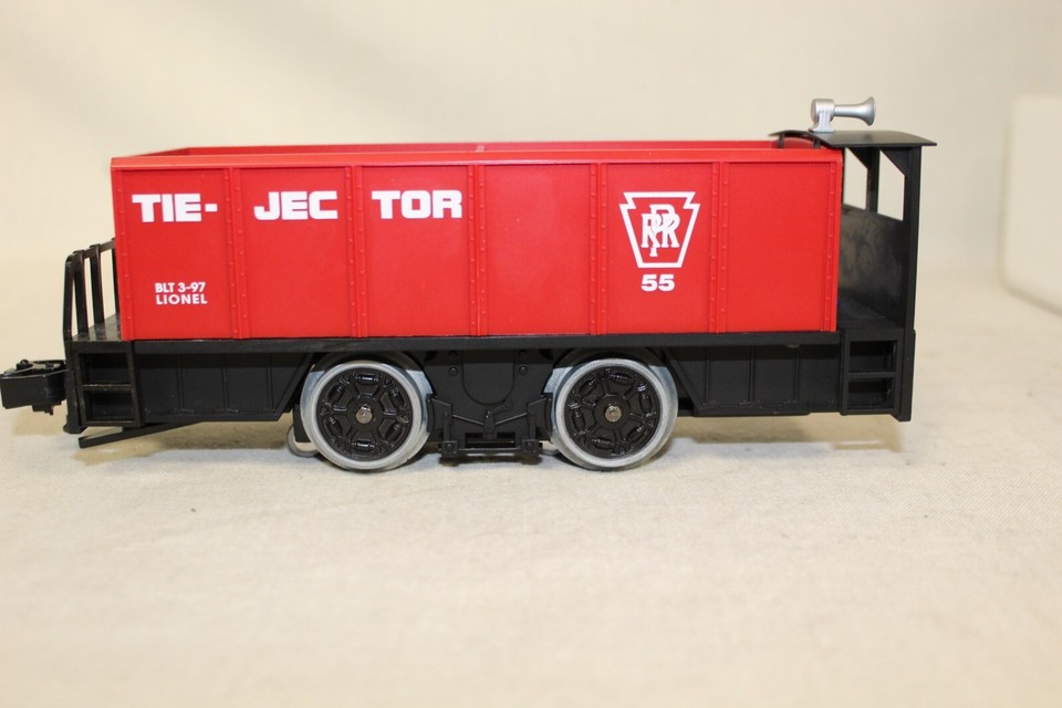 Lionel 6-18427 Pennsylvania Railroad 55 Tie-Jector w/ Box and Extras | eBay