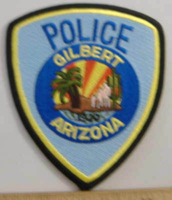 GILBERT POLICE ARIZONA FABRIC PATCH | eBay