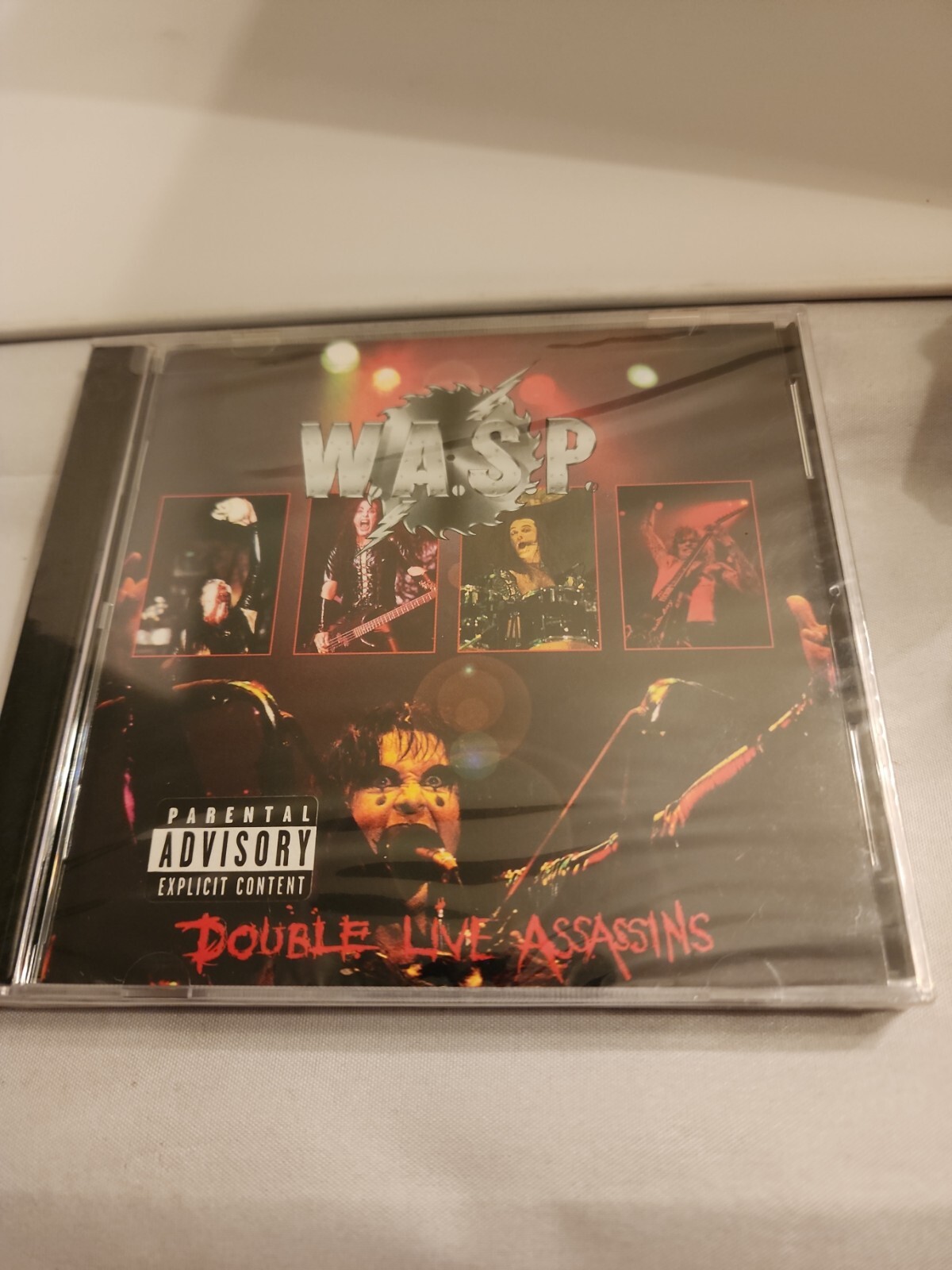 Double Live Assassins by W.A.S.P. (CD, Feb-1998, 2 Discs, CMC ...