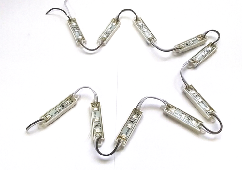 String of 10 Super Bright 12 VDC White LED Lights | eBay