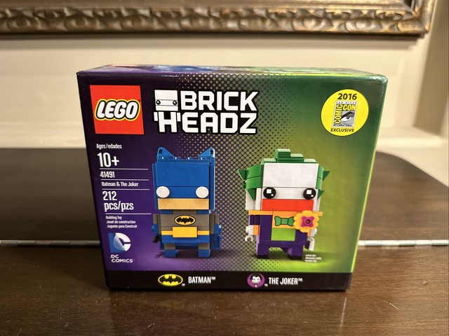 LEGO BRICKHEADZ: Batman & The Joker (41491) for sale online | eBay