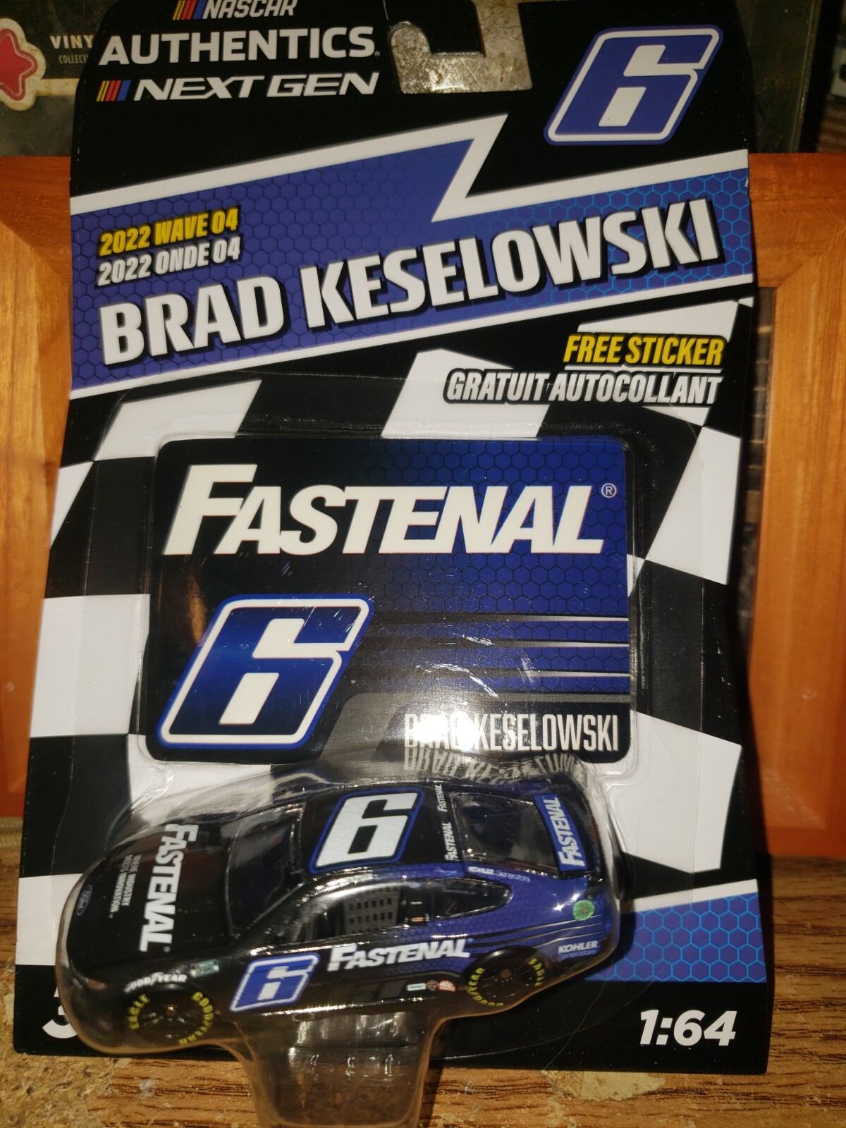 Brad Keselowski #6 Fastenal NASCAR Authentics 2022 Wave 04 | eBay