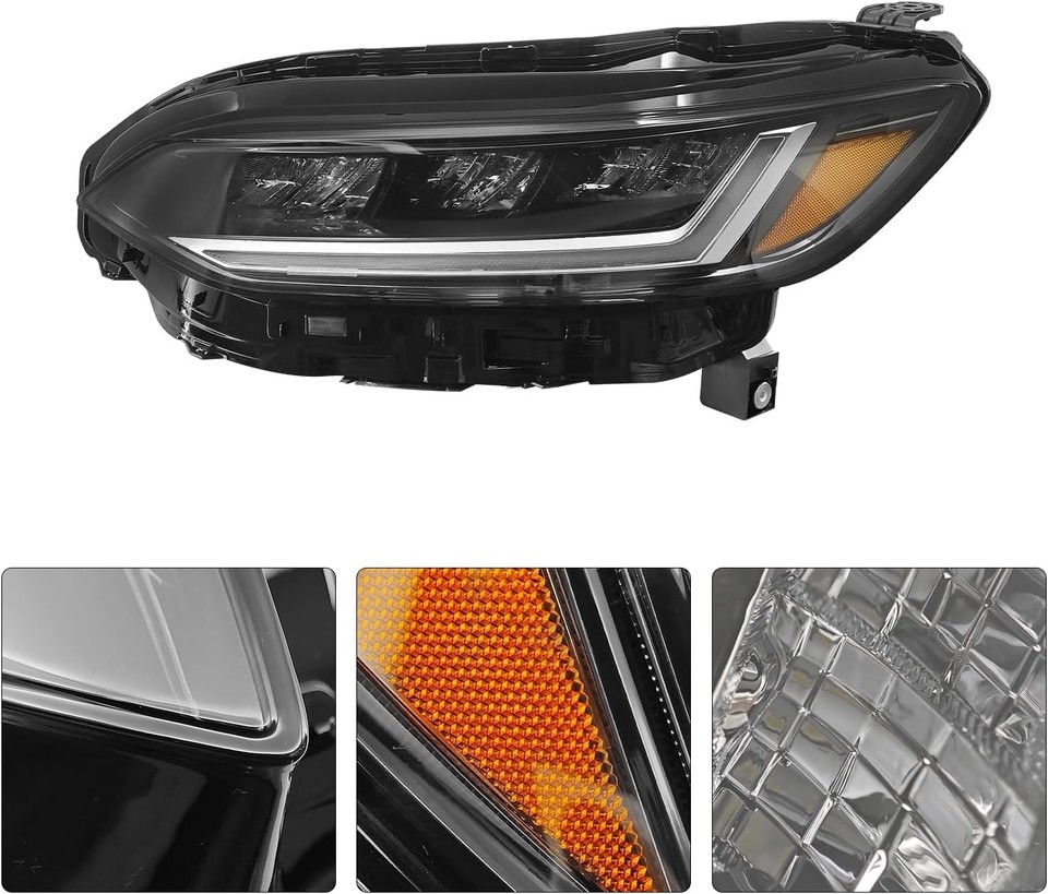 OE Style Headlight Left Driver Side Assembly for 2023-2025 Honda HR-V ...